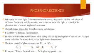 Jablonski diagram and its application in day to day life | PPTX