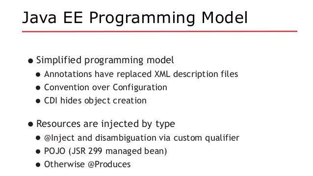 Java EE revisits design patterns