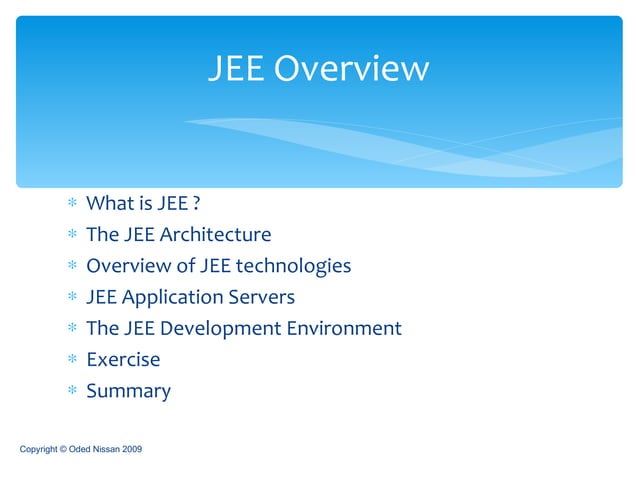 JEE Course - JEE Overview | PPT | Programming Languages | Computing