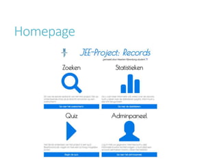 Jee eindpresentatie | PPTX