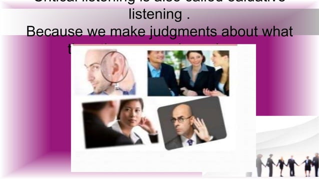 Types Of Effective Listening | PPT