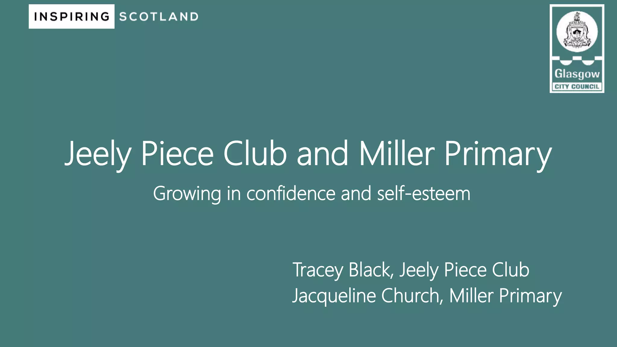Jeely Piece Club & Miller Primary Peek and Parkview Primary | PPT