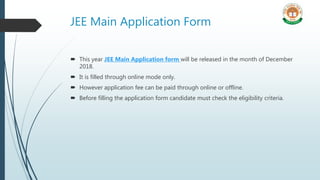 JEE Main | PPTX