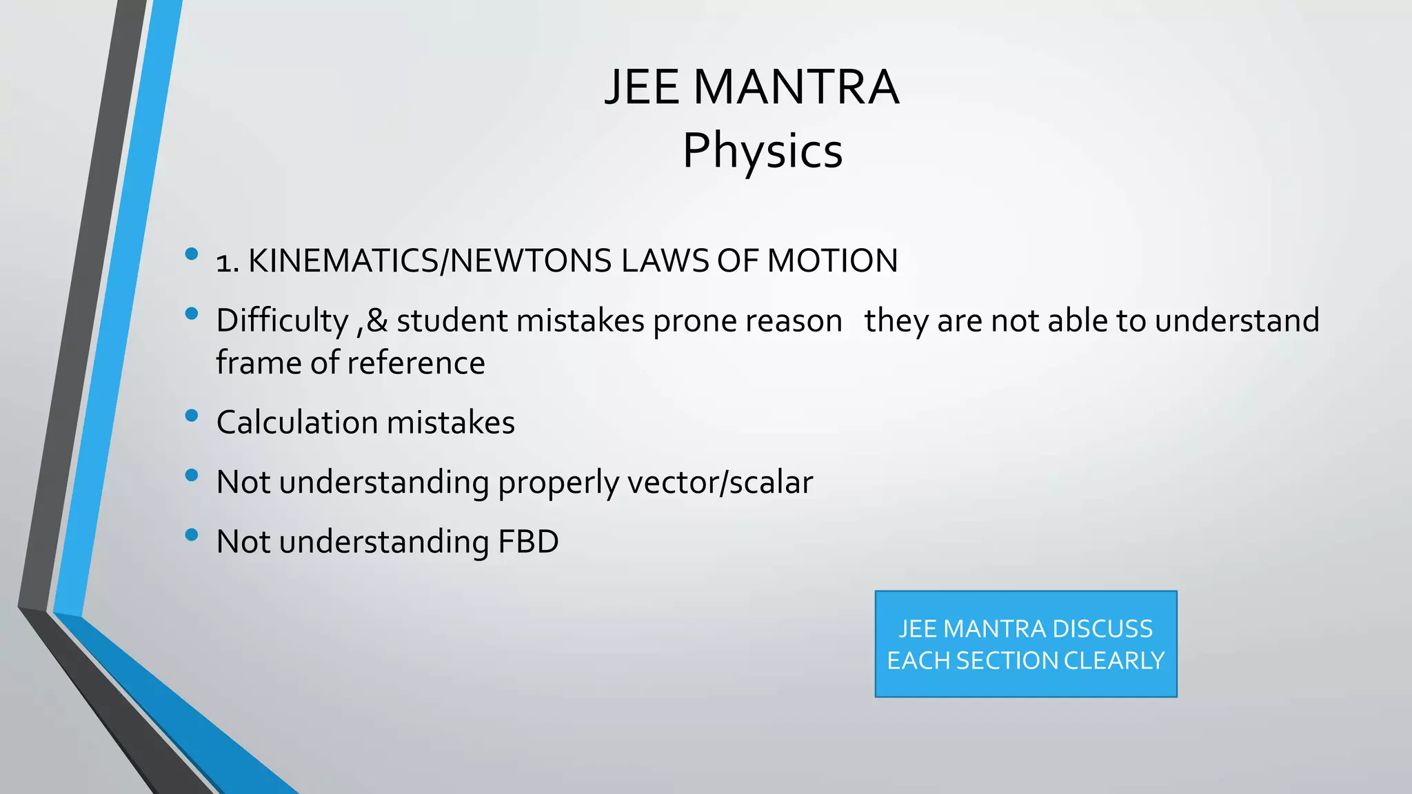 Jee mantra slide show | PPTX