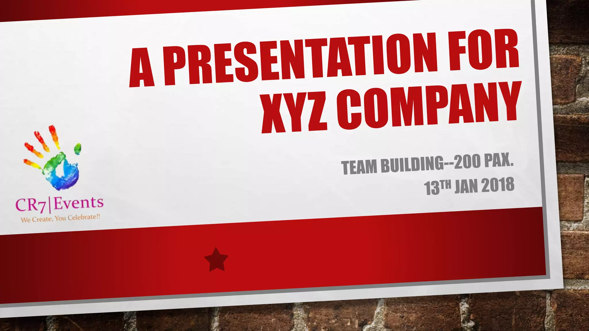 Team Building Event | PPT