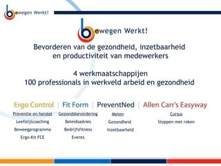 Jeen Bomers - Bewegen Werkt | PPT | Heart and Cardiovascular Diseases | Diseases and Conditions