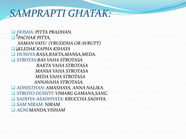 Jeerna amlapitta | PPTX | Digestive Disorders | Diseases and Conditions