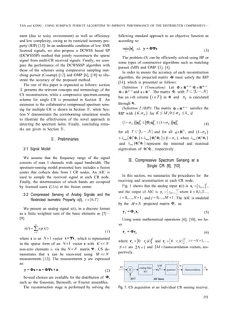Using Subspace Pursuit Algorithm to Improve Performance of the Distributed Compressive Wide-Band ...
