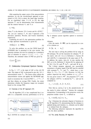 Using Subspace Pursuit Algorithm to Improve Performance of the Distributed Compressive Wide-Band ...