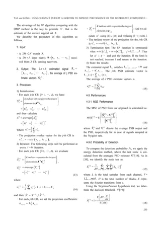 Using Subspace Pursuit Algorithm to Improve Performance of the Distributed Compressive Wide-Band ...