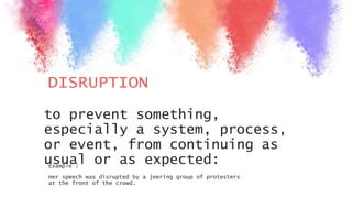 NEW PRODUCT DEVELOPMENT DISRUPTION | PPT