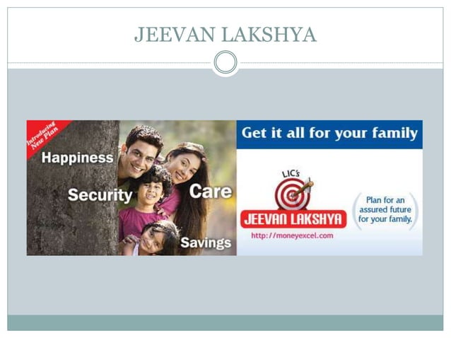 Jeevan lakshya LIC POLICY | PPTX