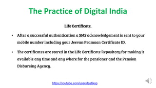 Jeevan Praman- The Digital Life Certificate | PPTX