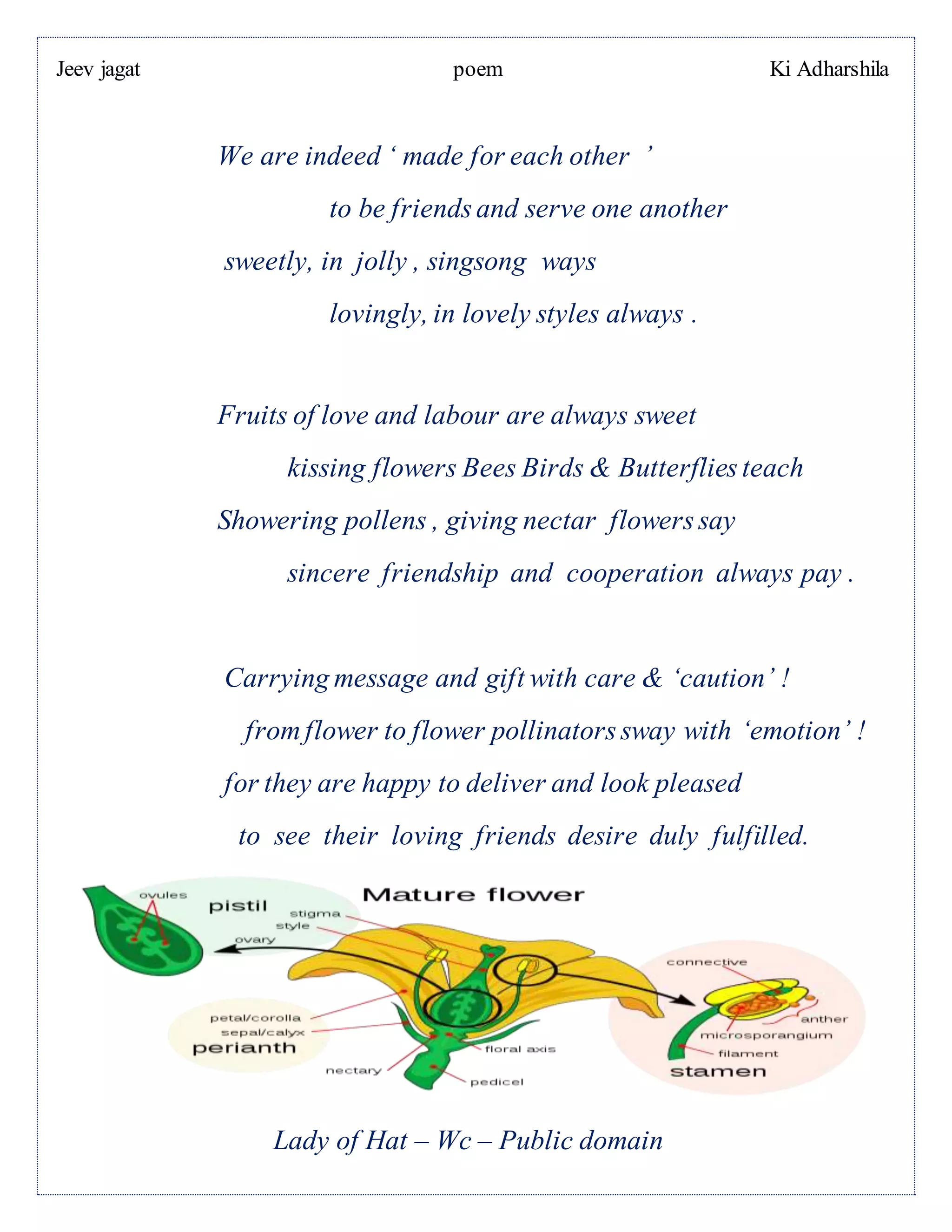 Life sustaining processes & phenomena Jeev jagat ki Adharshila ...