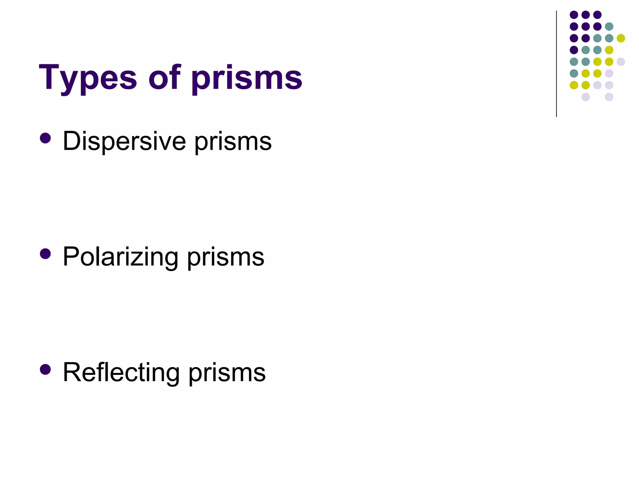 Ophthalmic Prisms: Prismatic Effects and Decentration | PPT