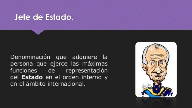 Jefe de estado y jefe de gobierno