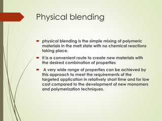 Compatibilization in bio-based and biodegradable polymer blends | PPTX