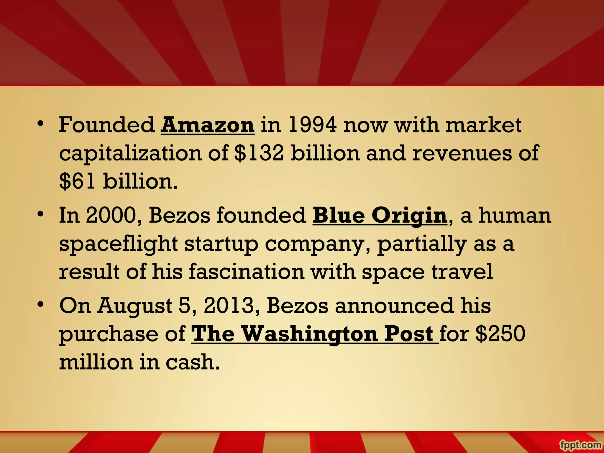 Jeff bezos | PPT
