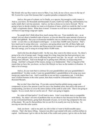 Jeff Bezos Live Interview Transcript | PDF