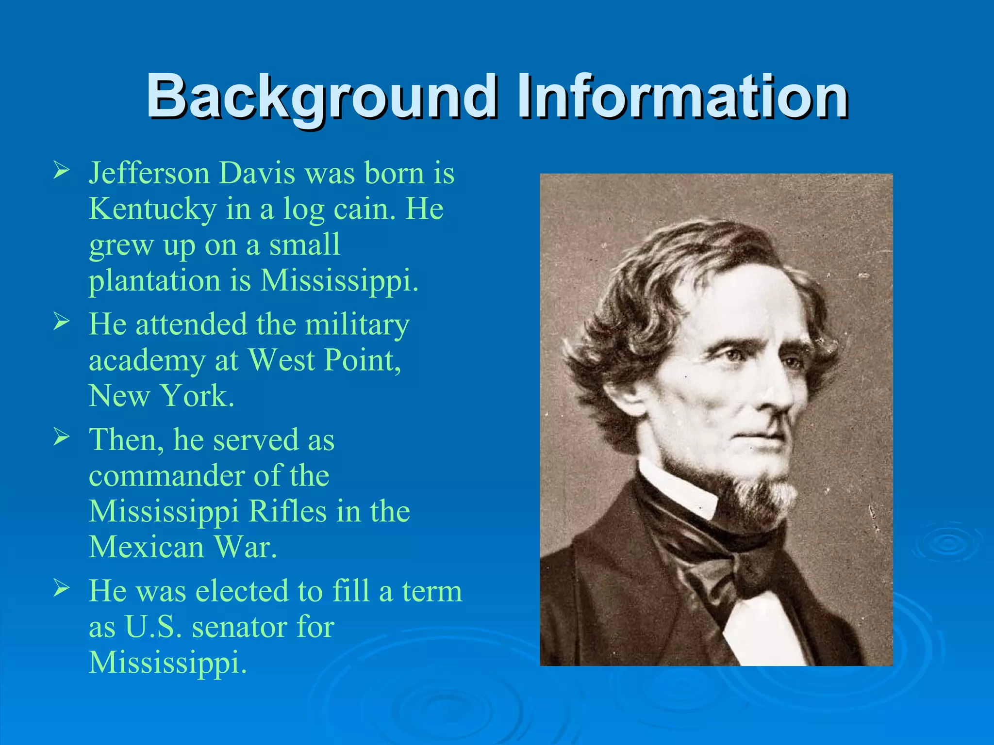 Jefferson Davis | PPT