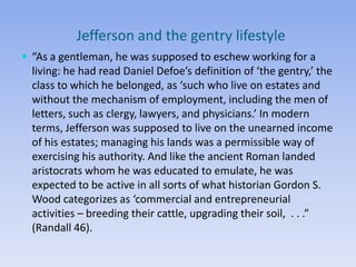Jefferson, slavery and sally hemings 2 | PPTX