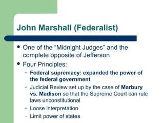 Goal 1 Jefferson's Presidency | PPT | Political Issues & policy | Politics