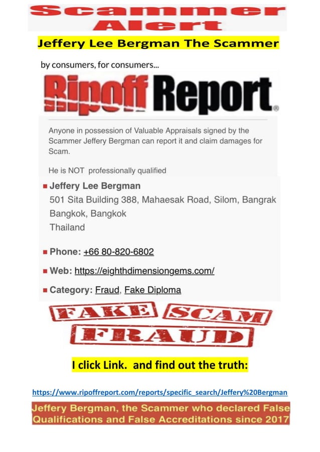 Rip-off Report | PDF