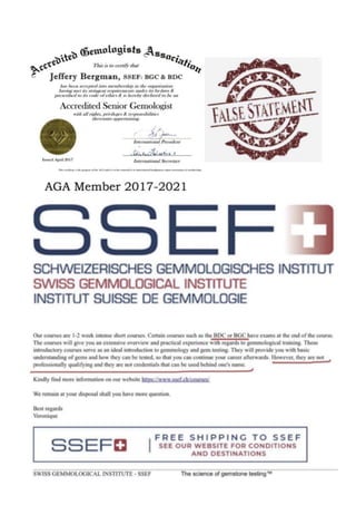 International Gem Society | PDF