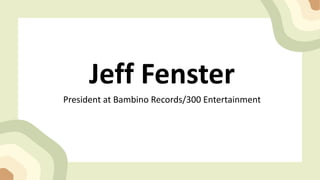 Jeff Fenster - A Highly Collaborative Professional.pdf