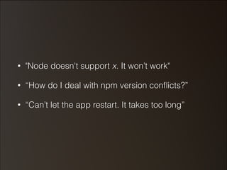 9 anti-patterns for node.js teams | PDF
