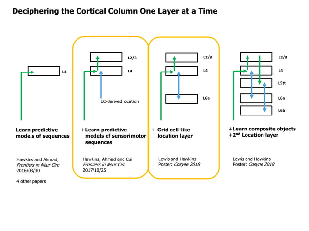 Does the neocortex use grid cell-like mechanisms to learn the structure of objects? by Jeff ...