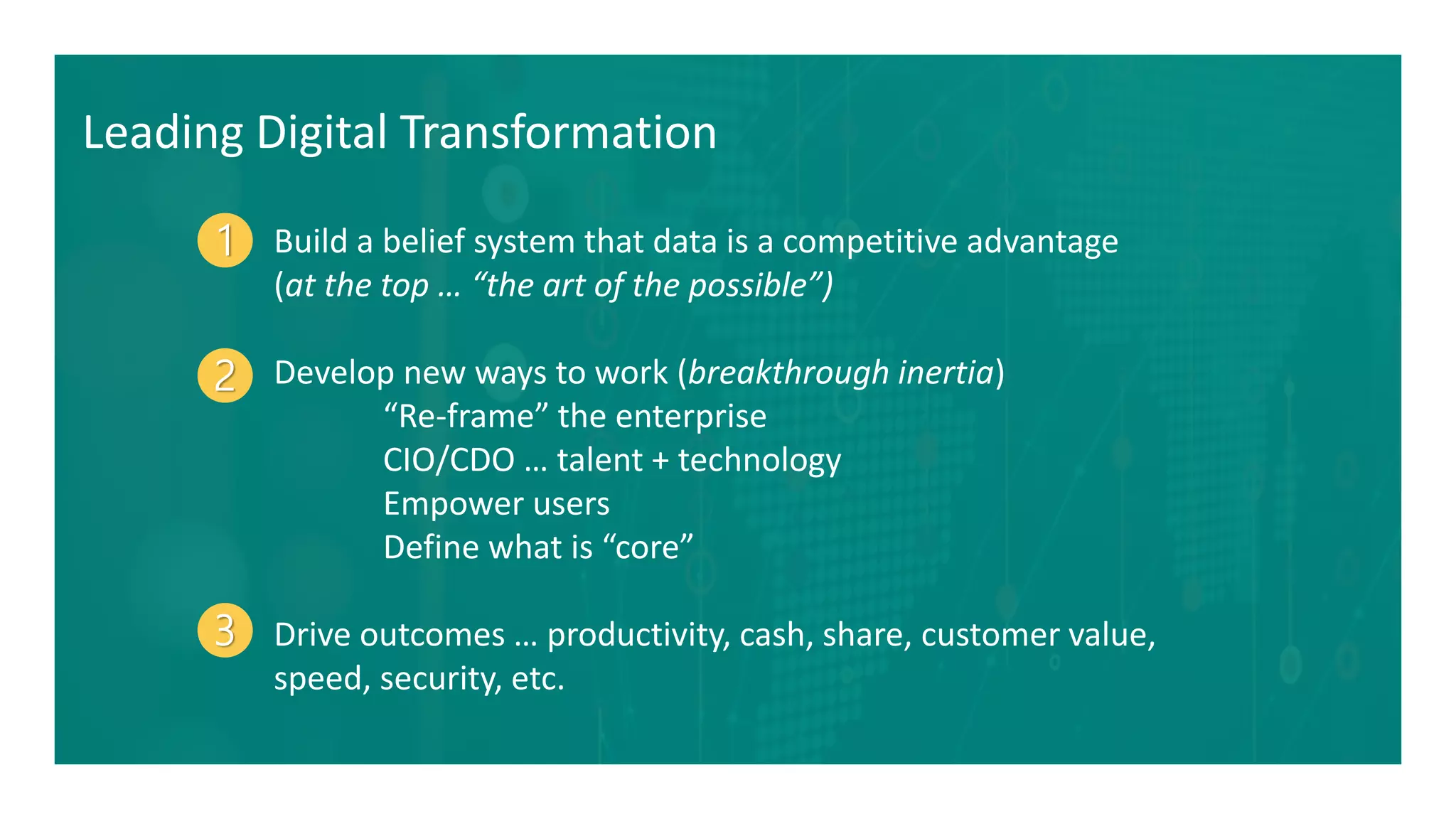 Jeff Immelt on Leading Through Change and Focused Transformation | PPT