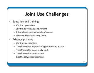 Rocky Mountain Power - Joint Use of Poles | PDF