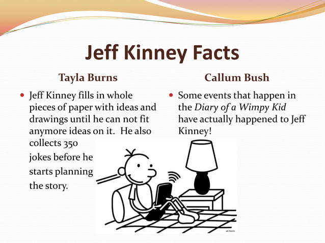 Jeff Kinney Webcast November 2012 | PPTX
