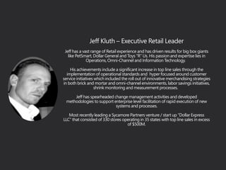 Jeff kluth intro deck | PPT