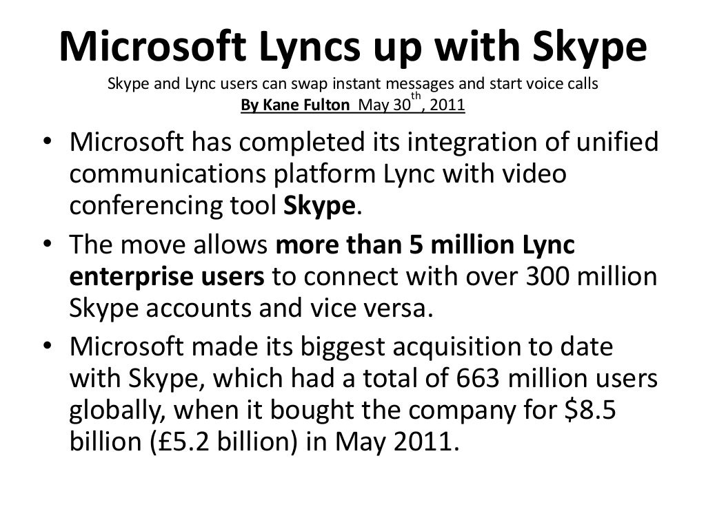 Microsoft Lync Call Flow Diagram 5 Features Of Microsoft Lyn