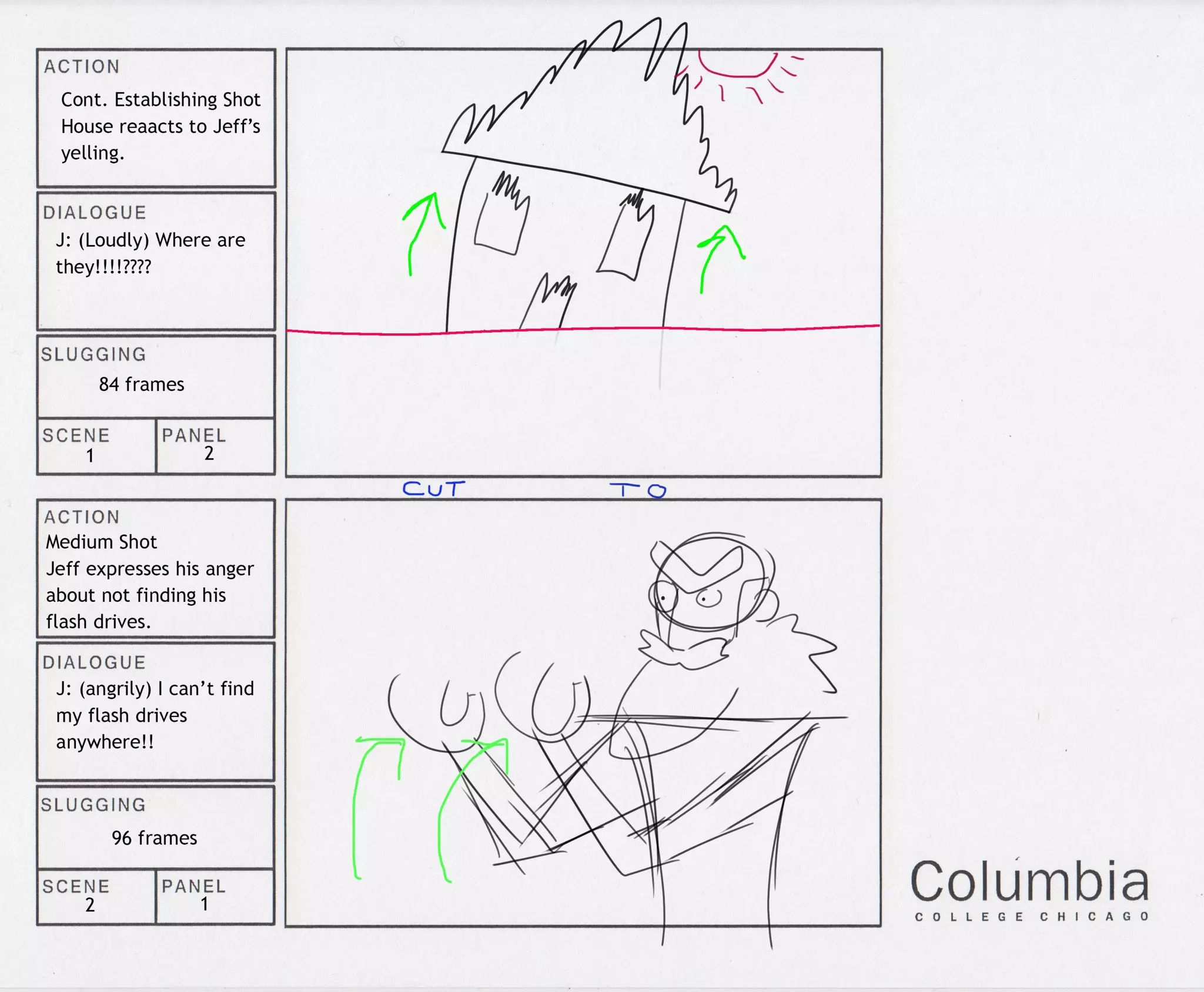 Mac and Jeff Initial Storyboard | PPT