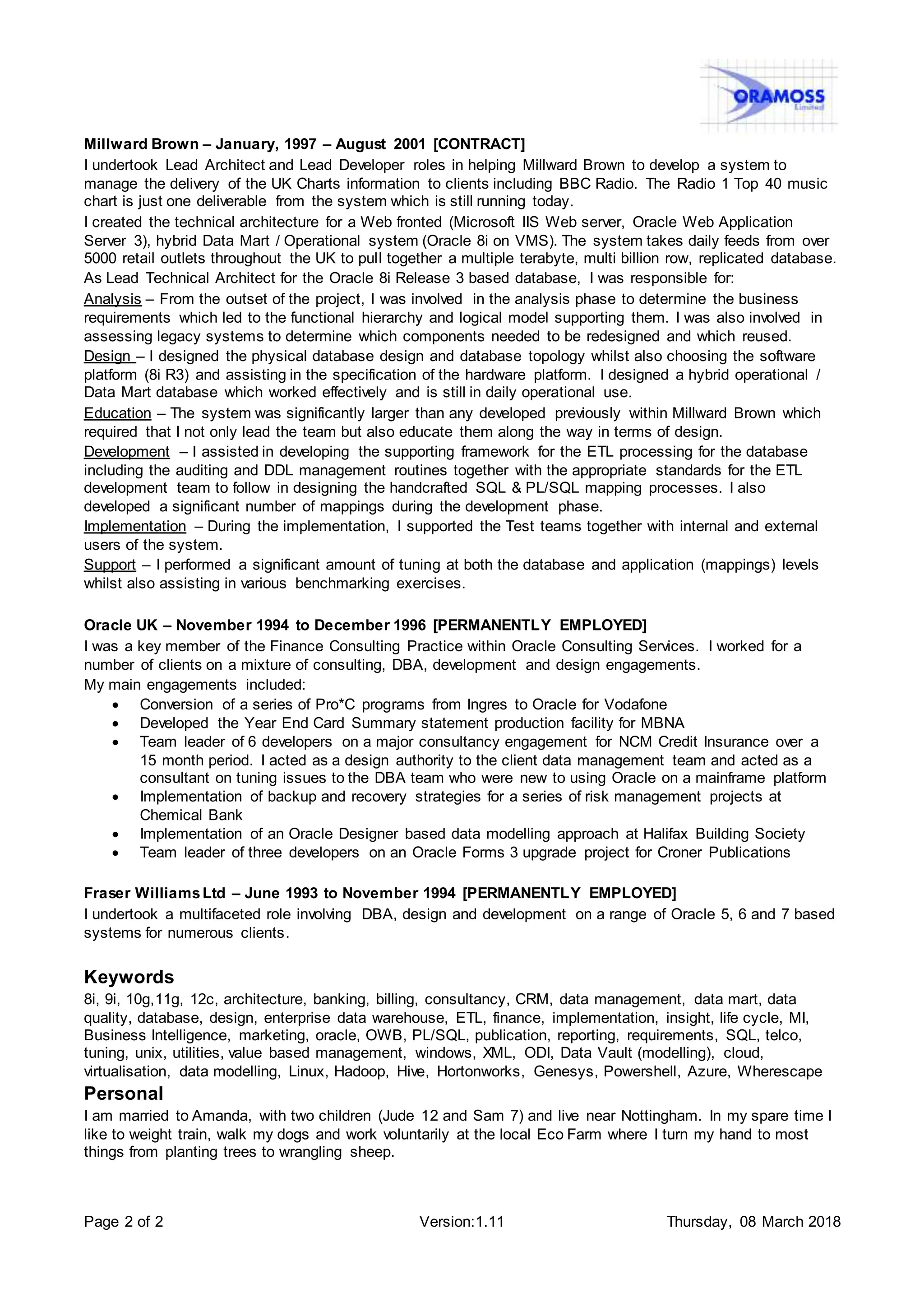 Jeff Moss CV version 1.11