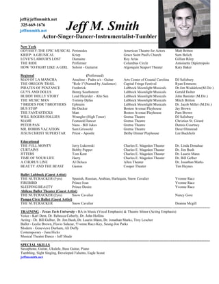 Jeff M. Smith Resume | PDF