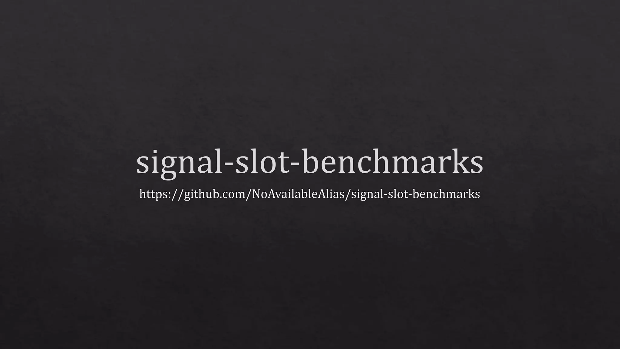 signal과 slot, 그리고 jl_signal 라이브러리 | PPT