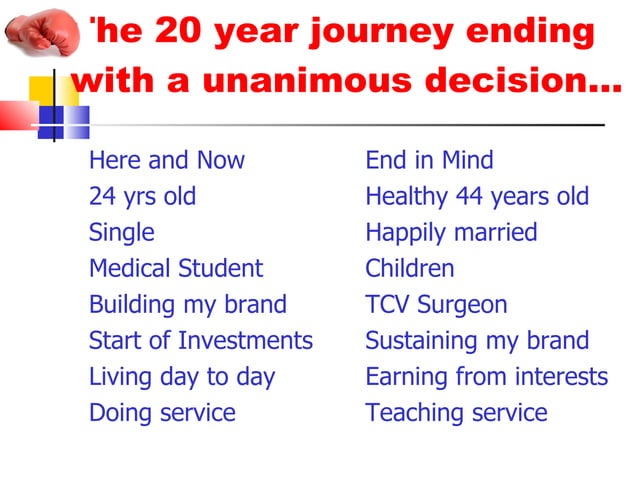 Jeffray ang 20 year personal marketing plan | PPT