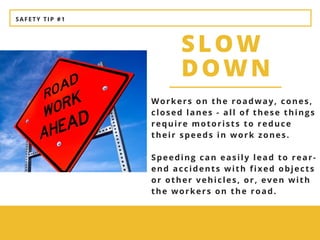 Work Zone Safety Tips | PDF