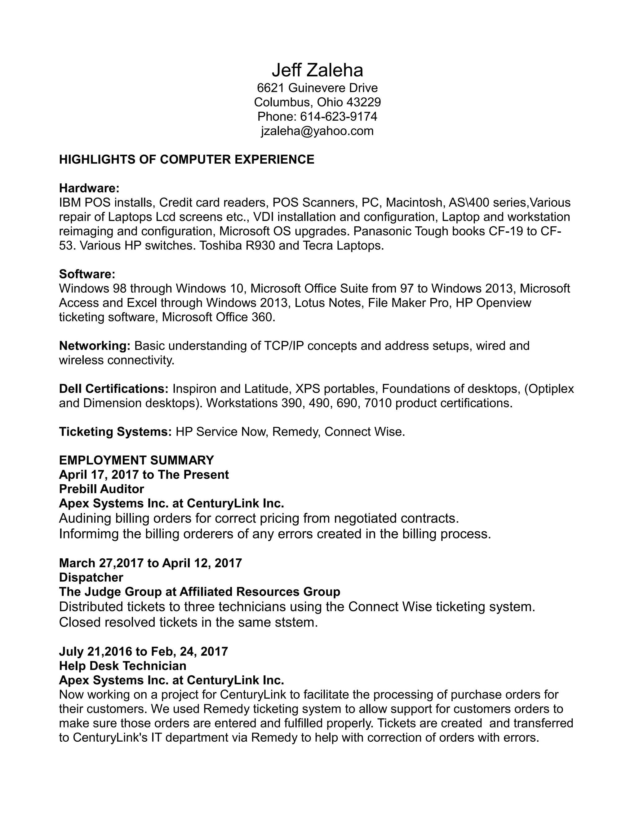 Jeffresume (2) | PDF