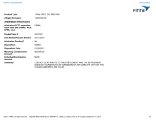 Jeffrey Guy Labelle - FINRA BrokerCheck Report | PPT