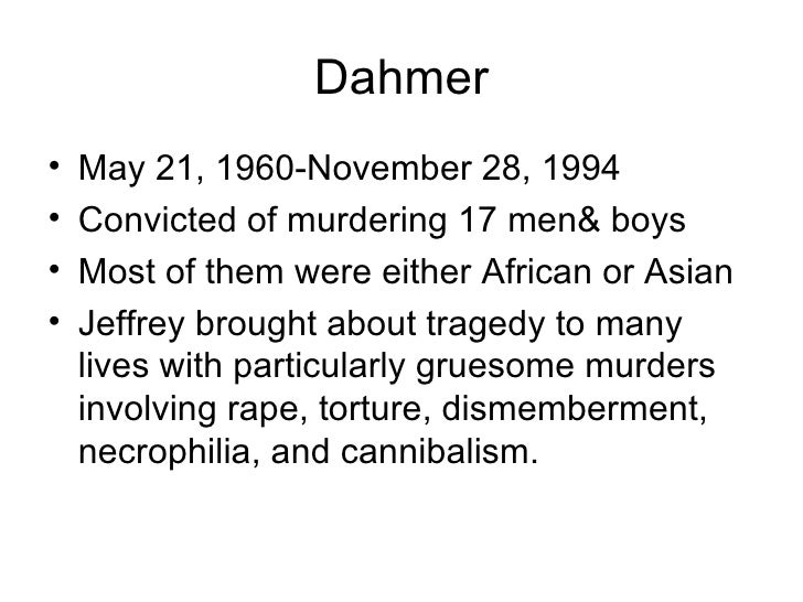 Jeffrey Dahmer And Aspergers Disorder Lived Local Histories Of Wisconsin