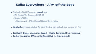 Running Kafka On Pi4/ARM With Jeffrey Needham | Current 2022 | PDF