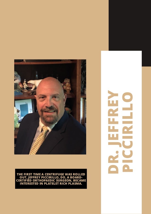 Jeffrey Piccirillo | Board-Certified Orthopedic Surgeon | USA | PDF
