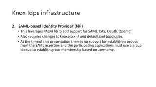 Apache Knox Gateway "Single Sign On" expands the reach of the ...