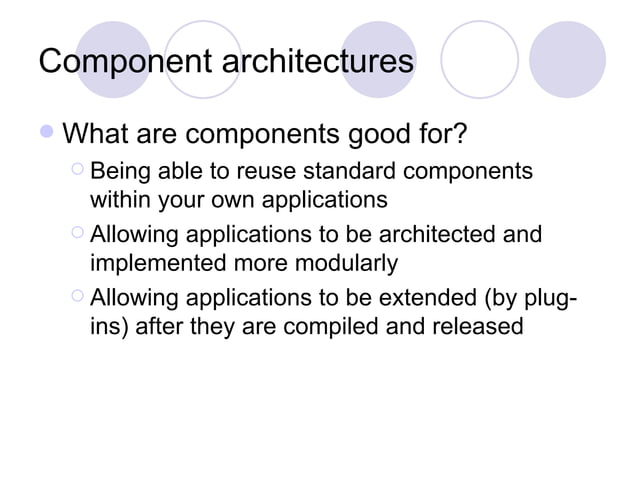 Plug-in Architectures | PPT