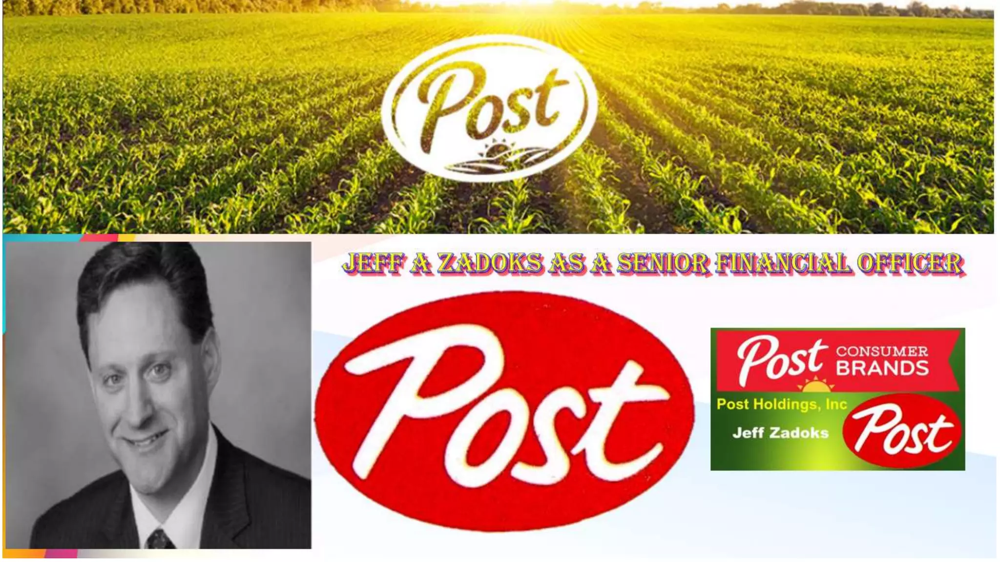 Jeff zadoks vice president post holdings | PPTX